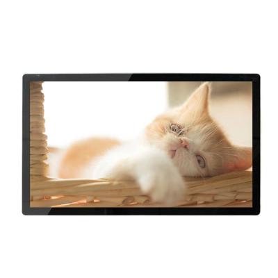 China 55 Inch Wall Mount Digital Signage Touch Screen 1920x1080 Airport Display for sale