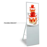 China 50 Inch Indoor LCD Digital Signage Kiosk 1920x1080 Android 6.0 Advertising Display for sale