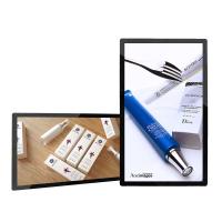 China 27 Inch Wall Mount Digital Signage Touch Screen LCD Advertising Player 1366x768 for Airport for sale