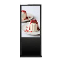 China 43 Inch Digital Advertising Signs Outdoor Floor Standing Advertisement for sale