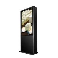 China 75 inch Outdoor Touch Screen Kiosk / Android Based Standing Digital Signage for sale