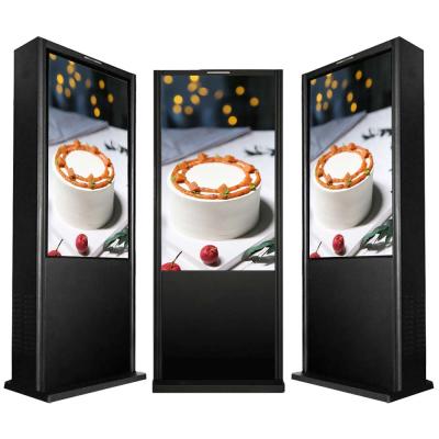China 86 Inch Outdoor Digital Signage Display 1920x1080 3000 Nits IP65 for sale