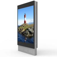 China 55 Inch Led Advertising Digital Display Board Advertising Nano Touch for sale