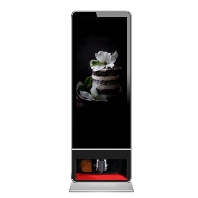 China 43 Inch Shose Polish Digital Advertising Display / Non Touch Digital Led Standee for sale