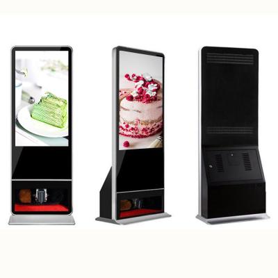 China 16.7M Standing LCD Advertising Digital Signage For Player Restaurant for sale