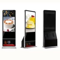 China 49 Inch Shoes Polisher with Digital Signage Advertising Display Screen for Supermarket for sale