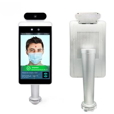 China 8 Inch Face Recognition Infrared Thermometer with Android System 0.3°C Accuracy for sale