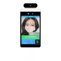 China Waterproof  Infrared Thermometer Face Recognition Kiosk 1 Door Open Signal Output for sale