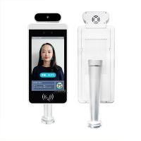 China 8 Inch Face Recognition Thermometer 200W Camera Android 7.1 2GB RAM 8GB Storage for sale