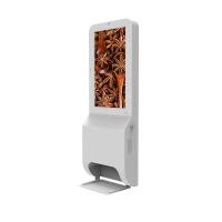 China 21.5 Inch Non Touch Floor Standing Digital Signage Hand Sanitizer Dispenser 3L for sale