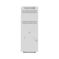 China 21.5 Inch Floor Standing Digital Signage Kiosk with Hand Sanitizer Dispenser 1000ml for sale