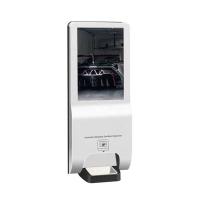 China 21.5 Inch Floor Standing Digital Signage with Automatic Hand Sanitizer Dispenser 50000 Hours Life for sale