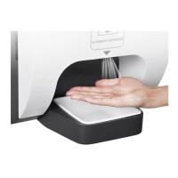 China 21.5 Inch Floor Standing Digital Signage with Automatic Hand Sanitizer Dispenser 50000 Hours Life for sale