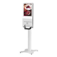 China Freestand Digital Signage Hand Sanitizer Android Advertising Players for sale