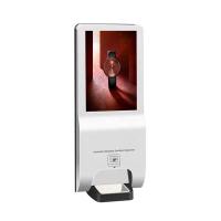China Freestand Digital Signage Hand Sanitizer Android Advertising Players for sale