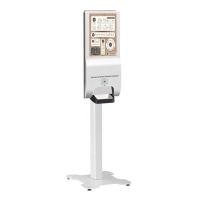 China 21.5 Inch Android Floor Standing Hand Sanitizer Dispenser Digital Signage Display 1920x1080 for sale