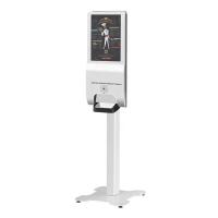 China 21.5 Inch Android Floor Standing Hand Sanitizer Dispenser Digital Signage Display 1920x1080 for sale