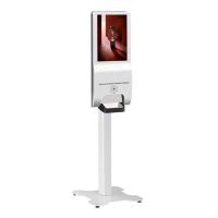 China ABS Floor Standing Digital Signage Display Hand Sanitiser Dispenser Wall Mounted for sale