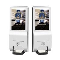 China ABS Floor Standing Digital Signage Display Hand Sanitiser Dispenser Wall Mounted for sale