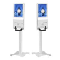 China Floor Standing Hand Sanitizer Dispenser with 21.5 Inch Digital Signage Screen 1920x1080 for sale
