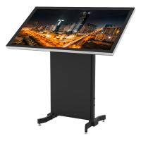 China Multipoint Infrared Touch Screen For Bank Entrance Digital Signage Guilding Display for sale