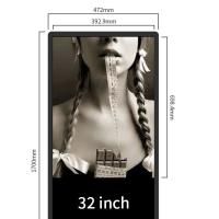 China 16.7M Standing LCD Advertising Digital Signage For Player Restaurant for sale