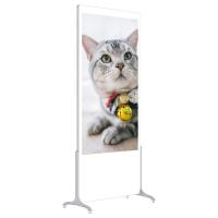 China Free Standing Capacitive Touch Screen Digital Signage Led Advertising Billboard for sale
