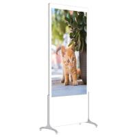 China Free Standing Capacitive Touch Screen Digital Signage Led Advertising Billboard for sale