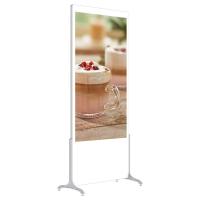 China Free Standing Capacitive Touch Screen Digital Signage Led Advertising Billboard for sale