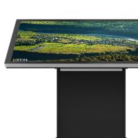 China 1080P Floor Standing Digital Signage Guilding MenuTemperded Glass Panel for sale