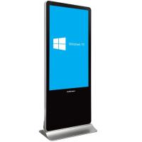 China 500 nits 55'' Floor Standing Digital Signage Multi Language Support Advertising for sale