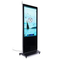 China 500 nits 55'' Floor Standing Digital Signage Multi Language Support Advertising for sale