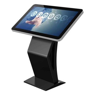 China Android Interactive Touch Screen Kiosk 500nits 65 Inch Advertising Display for sale