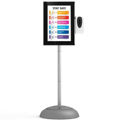 China 21.5 Inch Floor Standing Digital Signage Hd Spray Dispenser for sale