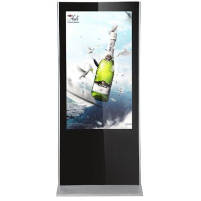 China 50 Inch Floor Standing Digital Signage Kiosk LCD Screen Advertising Player 1920x1080 for sale