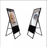 China 43 Inch Digital Signage Kiosk 1080P HD Display Portable Advertising Screen for sale