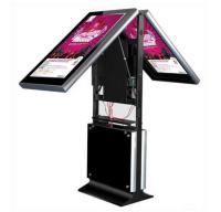 China 49 Inch Double Sided Outdoor Digital Signage Kiosk 2000nits Sunlight Readable WiFi Touch Screen for sale