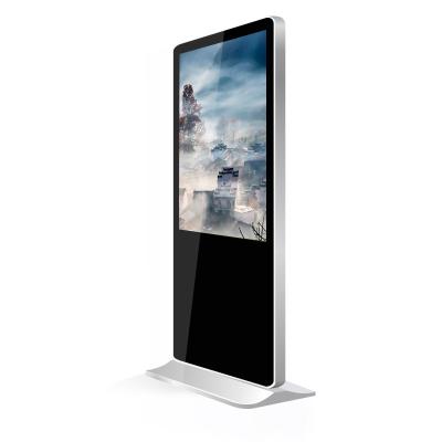 China Capacitive Touch 55 Inch Floor Standing Advertising Display Digital Signage for sale