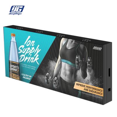 China 55 Inch Outdoor Digital Signage Kiosk P4 LED Billboard Advertising Display 2000cd for sale