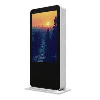 China Custom 2500cd/m2 55 Inch Outdoor Advertising Display Digital Signage Billboard for sale