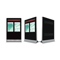 China Foldable Outdoor Display Kiosk Digital Signage Advertising Billboard Display Screen for sale