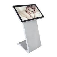 China 27 Inch S Type Advertising LCD Touch Screen Kiosk Digital Signage 1920x1080 for sale