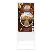 China 32 Inch Android Digital Signage 1920x1080 Portable Advertising Display Touch Screen for sale