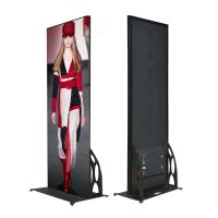 China 5ms P1.87 Floor Stand Advertising Display Digital Signage Kiosk Touch Screen for sale