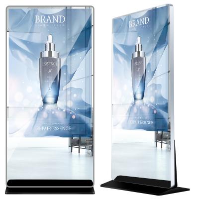 China 65'' Floor Stand Smart Advertising Display Touch Screen Kiosk for sale