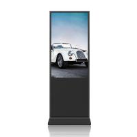 China Floor Standing Advertising Display Touch Screen Panel 4k HD Smart Screen Kiosk for sale