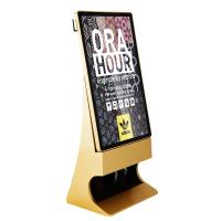 China Advertising Digital Signage Touch Screen Kiosk Billboard With Shoes Shine Function for sale