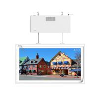 China 150W Double Sided Lcd Shop Digital Window Advertising 55 Inch for sale