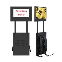 China Outdoor Portable Digital LCD Signage Display 23.6 Inch Vandal Proof 1920x1080 for sale