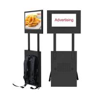 China Outdoor Portable Digital LCD Signage Display 23.6 Inch Vandal Proof 1920x1080 for sale